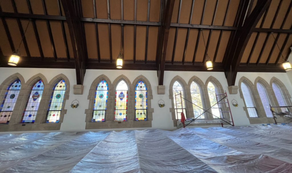 Historic church windows cleaned, restored in yearlong process – The ...